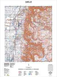 Buy 2032-II-SE Hamel Topographic Map by Landgate (2011) – The Chart ...
