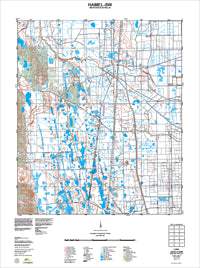 Buy 2032-II-SW Hamel Topographic Map by Landgate (2011) – The Chart ...