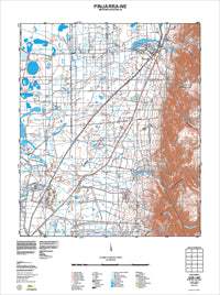 Buy 2032-I-NE Pinjarra Topographic Map by Landgate (2011) – The Chart ...