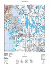 Buy 2032-I-NW Pinjarra Topographic Map by Landgate (2011) – The Chart ...