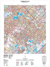 Buy 2033-I-NE Fremantle Topographic Map by Landgate (2011) – The Chart ...