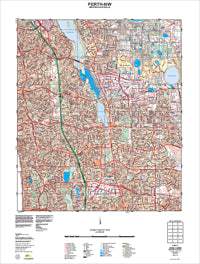 Buy 2034-II-NW Perth Topographic Map by Landgate (2011) – The Chart ...