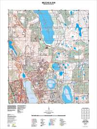 Buy 2034-I-SW Muchea Topographic Map by Landgate (2011) – The Chart ...