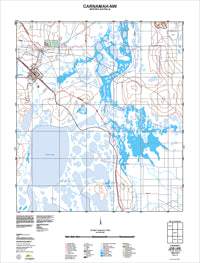 Buy 2038-I-NW Carnamah Topographic Map by Landgate (2011) – The Chart ...