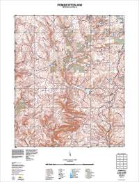 Buy 2129-III-NW Pemberton Topographic Map by Landgate (2011) – The ...