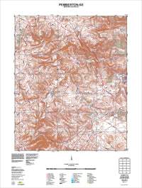 Buy 2129-III-SE Pemberton Topographic Map by Landgate (2011) – The ...