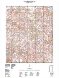 Buy 2130-II-SW Boyup Brook Topographic Map by Landgate (2011) – The ...