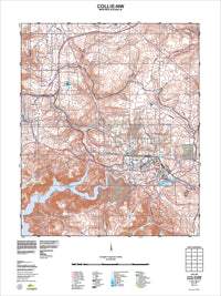 Buy 2131-III-NW Collie Topographic Map by Landgate (2011) – The Chart ...
