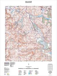 Buy 2131-III-SE Collie Topographic Map by Landgate (2011) – The Chart ...