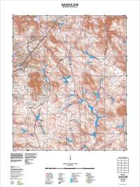 Buy 2132-III-SW Nanga Topographic Map by Landgate (2011) – The Chart ...