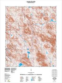 Buy 2132-I-NW Duncan Topographic Map by Landgate (2011) – The Chart ...