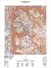 Buy 2133-IV-SW Kelmscott Topographic Map by Landgate (2011) – The Chart ...
