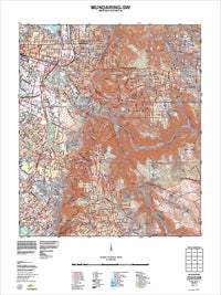 Buy 2134-III-SW Mundaring Topographic Map by Landgate (2011) – The ...