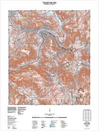 Buy 2134-I-NE Toodyay Topographic Map by Landgate (2011) – The Chart ...