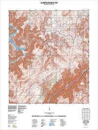 Buy 2134-IV-NE Jumperkine Topographic Map by Landgate (2011) – The ...