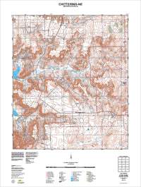 Buy 2135-III-NE Chittering Topographic Map by Landgate (2011) – The ...