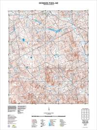 Buy 2135-II-NE Dewars Pool Topographic Map by Landgate (2011) – The ...