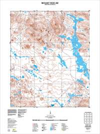 Buy 2228-I-SE Mount Roe Topographic Map by Landgate (2011) – The Chart ...