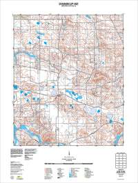 Buy 2230-III-NE Dinninup Topographic Map by Landgate (2011) – The Chart ...