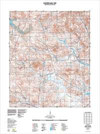 Buy 2231-III-SE Darkan Topographic Map by Landgate (2011) – The Chart ...