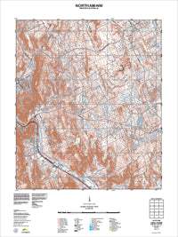 Buy 2234-IV-NW Northam Topographic Map by Landgate (2011) – The Chart ...