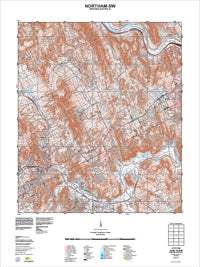 Buy 2234-IV-SW Northam Topographic Map by Landgate (2011) – The Chart ...