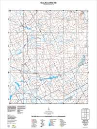 Buy 2334-III-NE Balkuling Topographic Map by Landgate (2011) – The ...