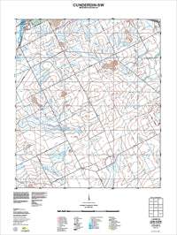 Buy 2334-IV-SW Cunderdin Topographic Map by Landgate (2011) – The Chart ...