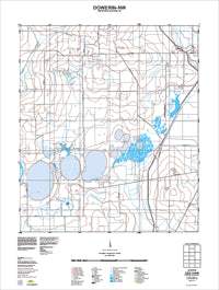 Buy 2335-IV-NW Dowerin Topographic Map by Landgate (2011) – The Chart ...
