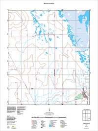 Buy 2337-III-NW Kalannie Topographic Map by Landgate (2011) – The Chart ...