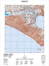 Buy 2427-I-NW Albany Topographic Map by Landgate (2011) – The Chart ...