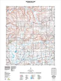 Buy 2428-III-SW Redmond Topographic Map by Landgate (2011) – The Chart ...