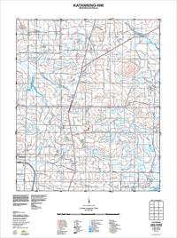 Buy 2430-IV-NW Katanning Topographic Map by Landgate (2011) – The Chart ...