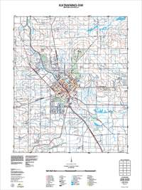 Buy 2430-IV-SW Katanning Topographic Map by Landgate (2011) – The Chart ...