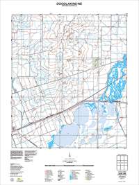 Buy 2434-I-NE Doodlakine Topographic Map by Landgate (2011) – The Chart ...