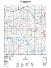 Buy 2434-IV-SW Kellerberrin Topographic Map by Landgate (2011) – The ...