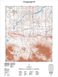 Buy 2529-III-NW Chester Pass Topographic Map by Landgate (2011) – The ...