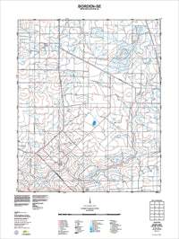 Buy 2529-I-SE Borden Topographic Map by Landgate (2011) – The Chart ...