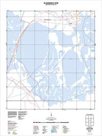 Buy 2544-II-SW Nannine Topographic Map by Landgate (2011) – The Chart ...