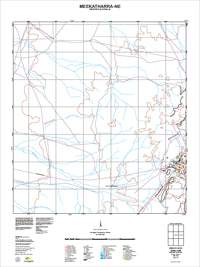 Buy 2544-I-NE Meekatharra Topographic Map by Landgate (2011) – The ...
