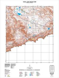 Buy 2628-IV-SW Haul Off Rock Topographic Map by Landgate (2011) – The ...