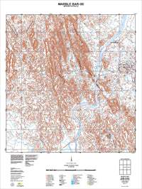 Buy 2855-IV-SE Marble Bar Topographic Map by Landgate (2011) – The ...