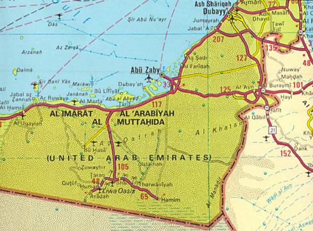Buy Middle East Road Map (2nd Edition) by Hema Maps – The Chart & Map Shop
