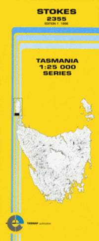Buy 2355 Stokes Topographic Map (1st Edition) by TasMap (1996) – The ...