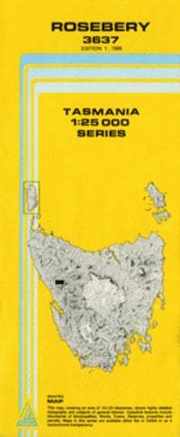 Buy 3637 Rosebery Topographic Map (1st Edition) by TasMap (1986) – The ...