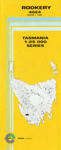 Buy 4024 Rookery Topographic Map (1st Edition) by TasMap (1995) – The ...