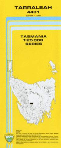 Buy 4431 Tarraleah Topographic Map (1st Edition) by TasMap (1989) – The ...