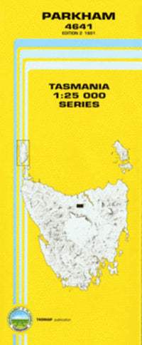 Buy 4641 Parkham Topographic Map (2nd Edition) by TasMap (1991) – The ...