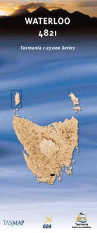 Buy 4821 Waterloo Topographic Map (2nd Edition) by TasMap (2011) – The ...