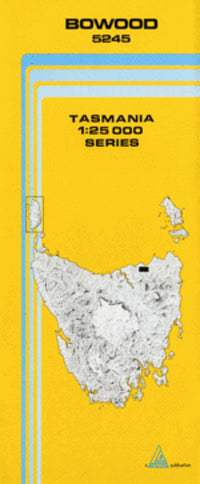 Buy 5245 Bowood Topographic Map (1st Edition) by TasMap (1983) – The ...